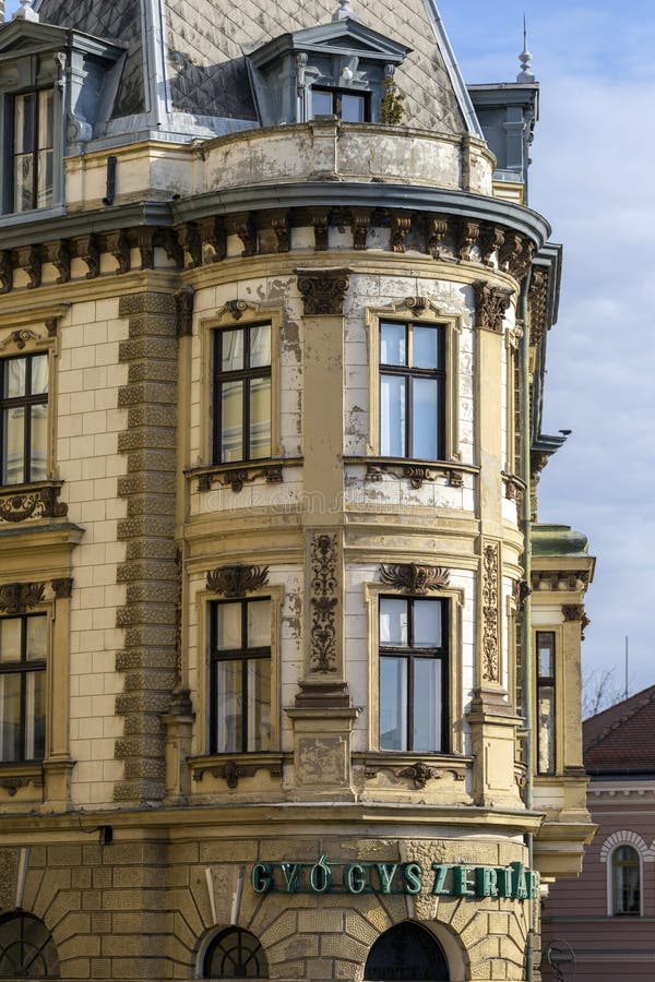 Old Building in Pecs, Hungary Stock Photo - Image of history, culture ...
