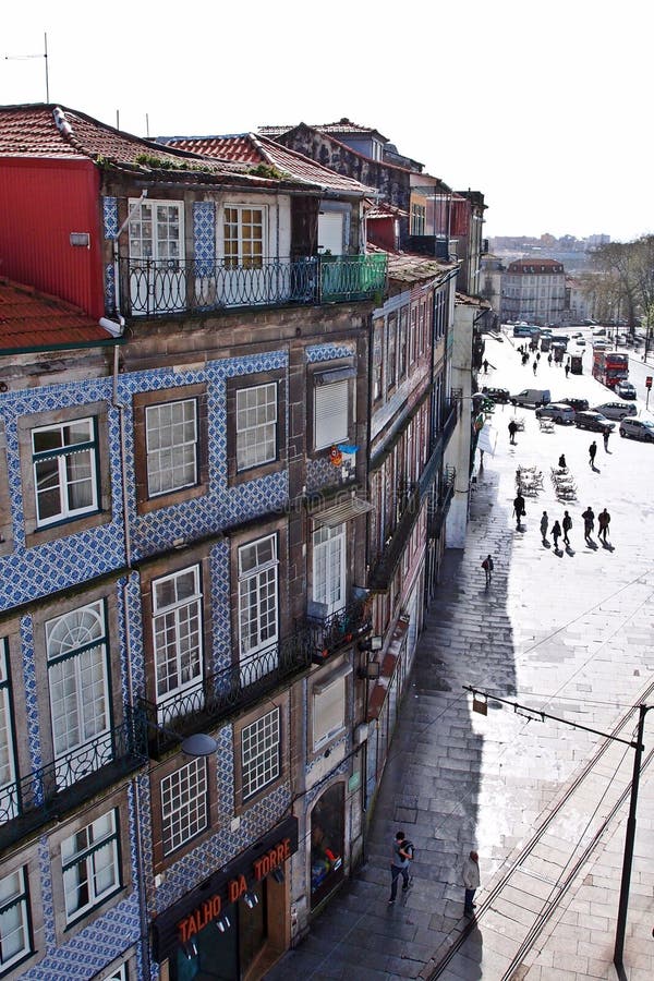 Old building in Porto editorial photo. Image of sunny - 60383656