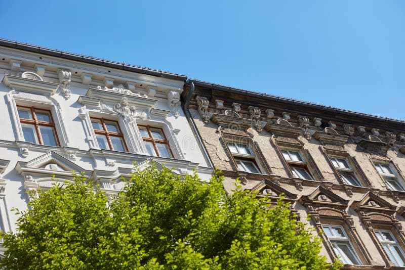 Old Building Renovation with Insulation and before and after Comparison ...