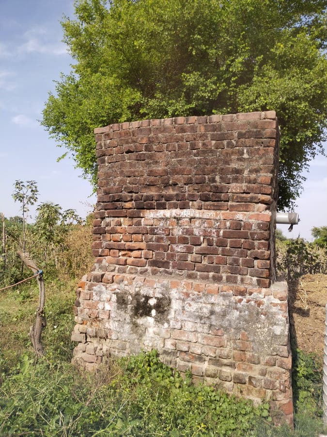 Old building ruins stock photo. Image of fortification - 217663494