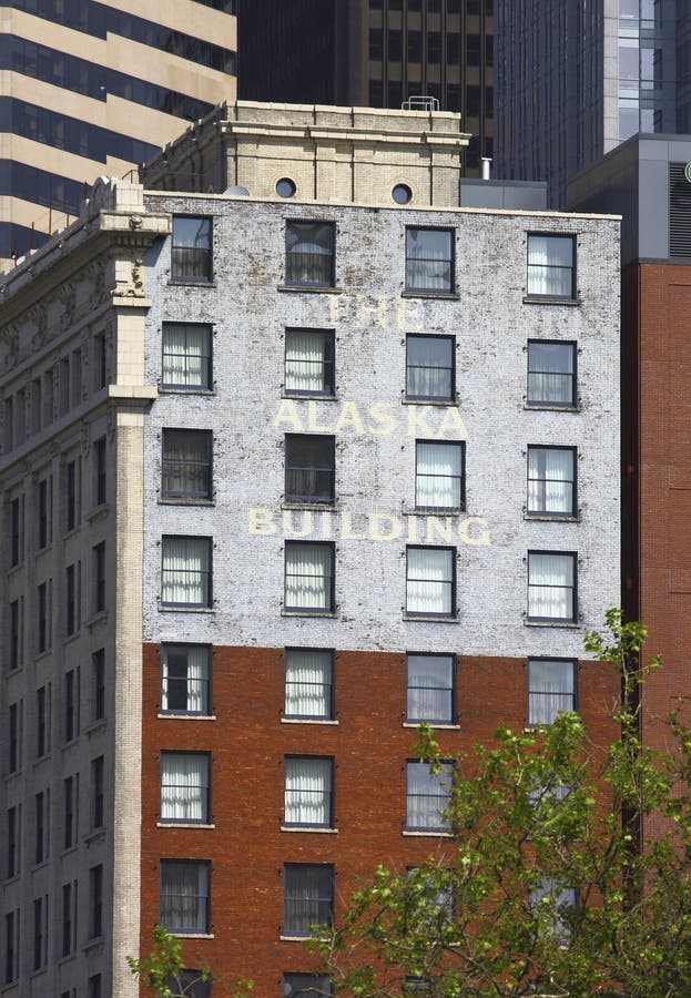 Old Building in Seattle stock image. Image of building - 27276823