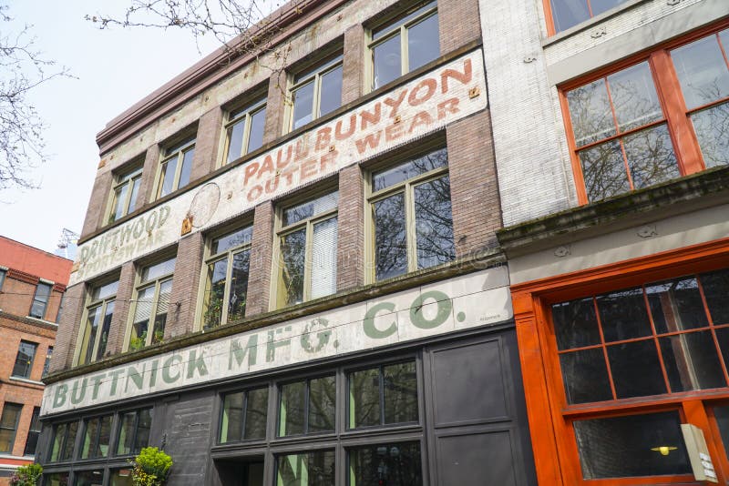 Old Building in Seattle Historic District - SEATTLE / WASHINGTON ...