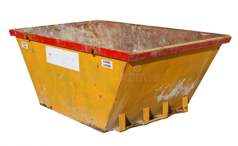 Builders skip stock image. Image of rubbish, recycle, metal - 2081581