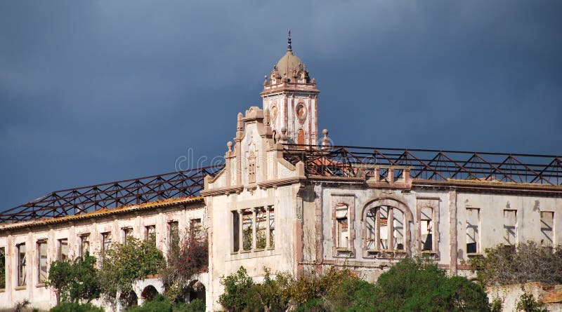 Old Building Spanish in Morocco Stock Photo - Image of islam ...