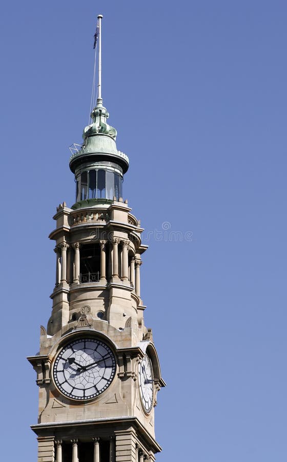 Old Building Tower With Clock Stock Photo - Image of tourism, tower ...