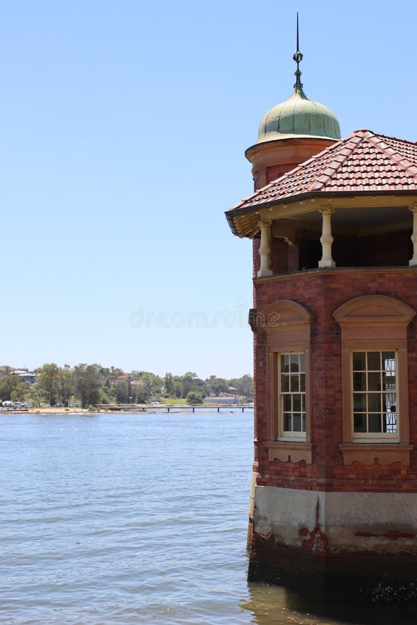 Old building on the water stock photo. Image of architecture - 206352830
