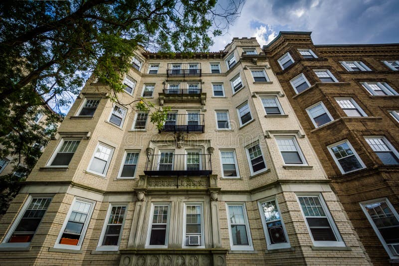 Old Buildings at Boston University, in Boston, Massachusetts. Stock ...