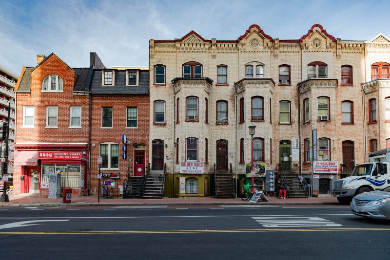 Old Buildings of Chinatown in Washington D.C Editorial Stock Image ...