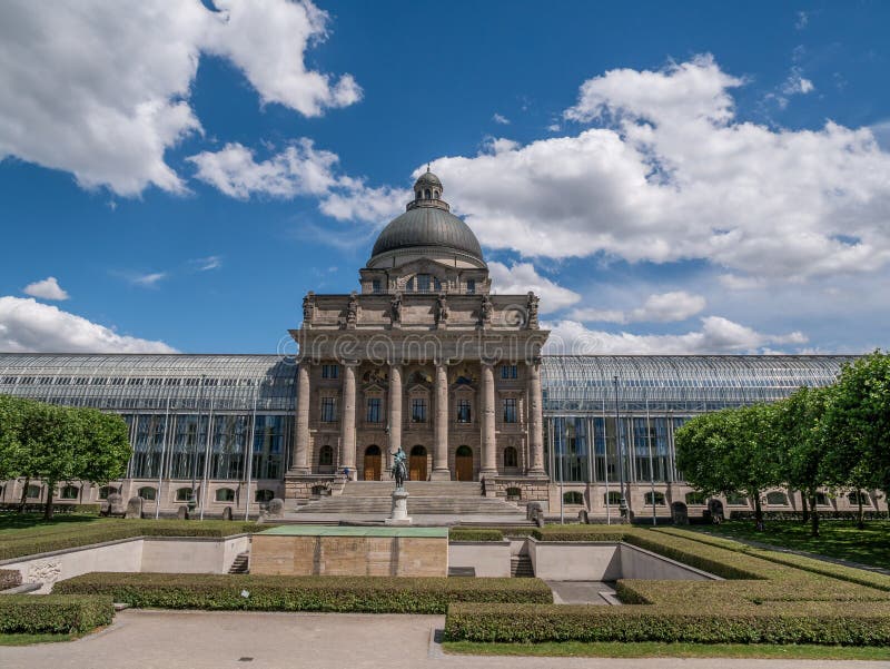 The Old Buildings in City Munich, Germany Stock Photo - Image of ...