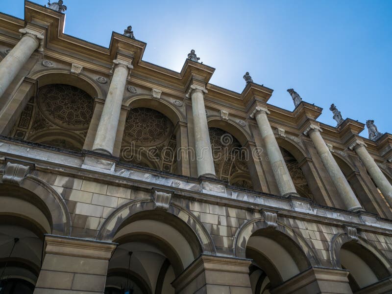 The Old Buildings in City Munich, Germany Stock Photo - Image of ...