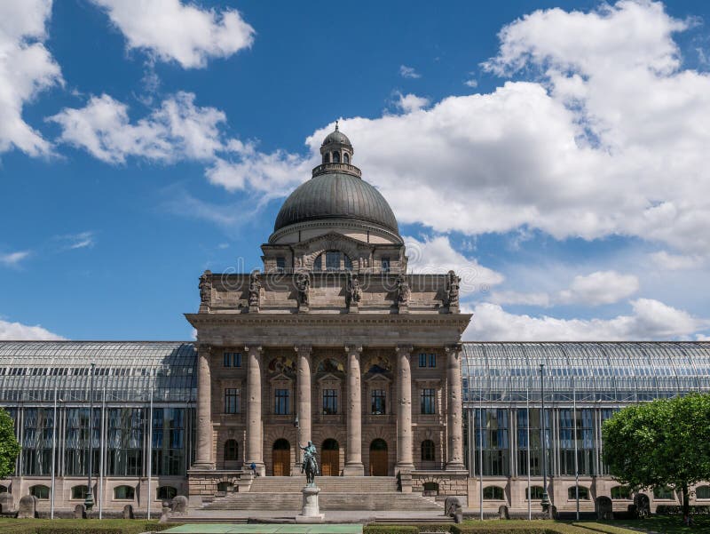 The Old Buildings in City Munich, Germany Stock Image - Image of ...