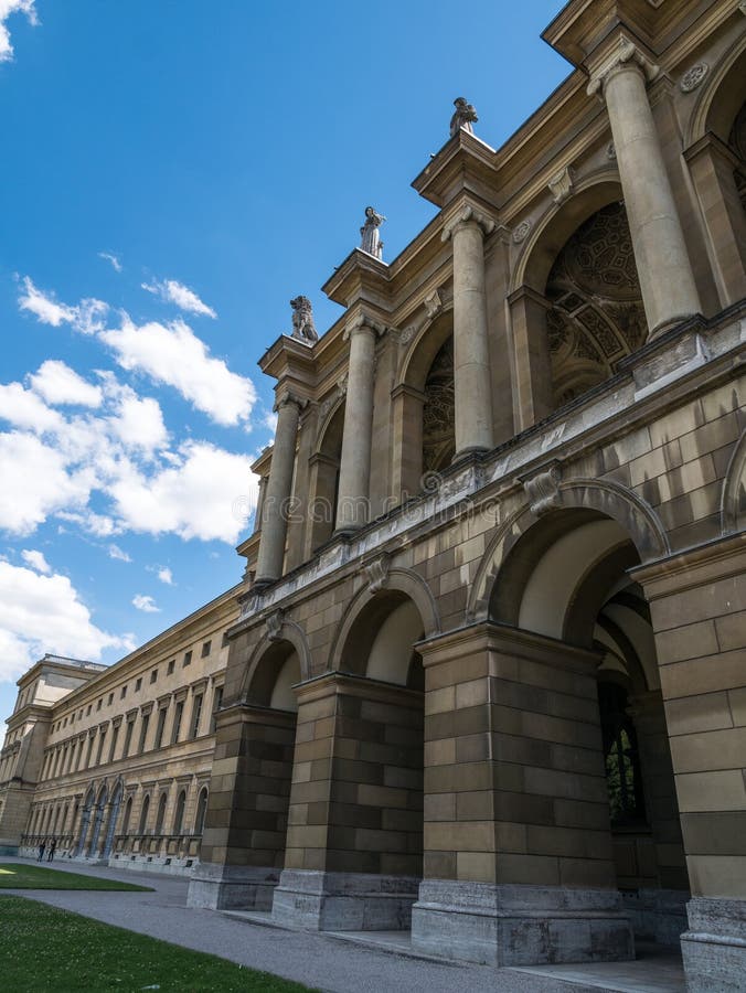 The Old Buildings in City Munich, Germany Stock Image - Image of ...