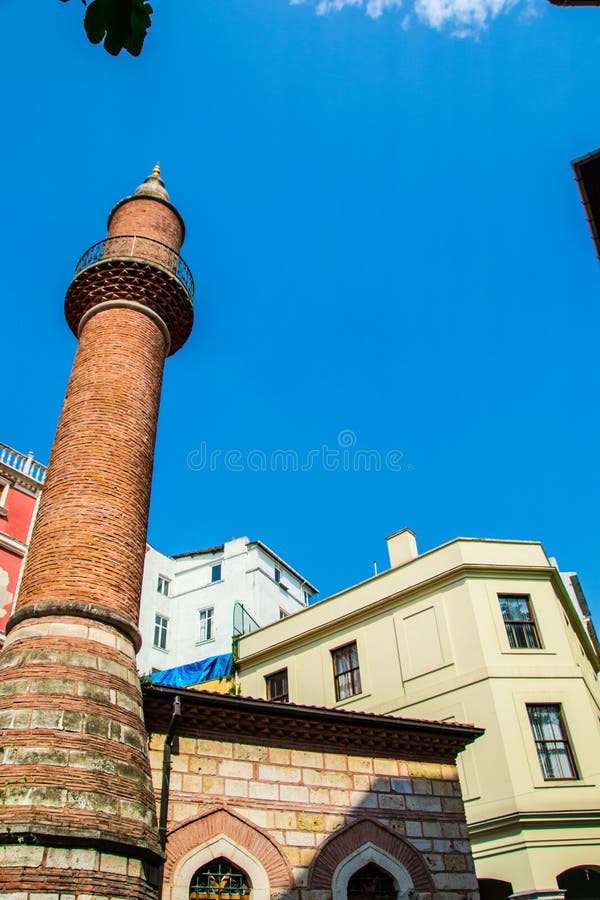 Old buildings in Istanbul stock image. Image of bricks - 54766079