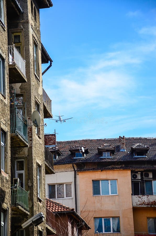 Old Buildings in the Old Centre of Sofia , Stock Photo - Image of build ...