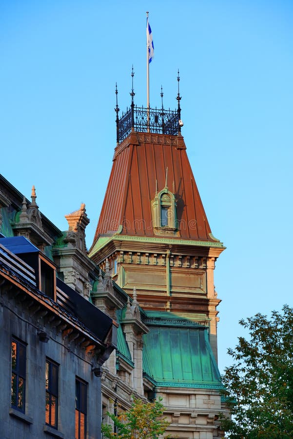 Old Buildings in Quebec City Stock Photo - Image of quebec, canadian ...