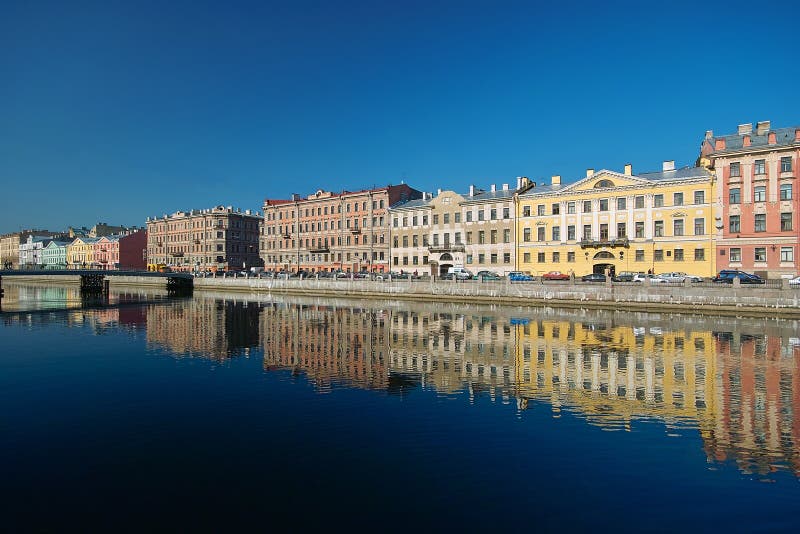 Old Buildings on the River Quay Stock Photo - Image of people ...