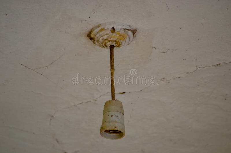 An old bulb socket stock photo. Image of streetlight - 334927476