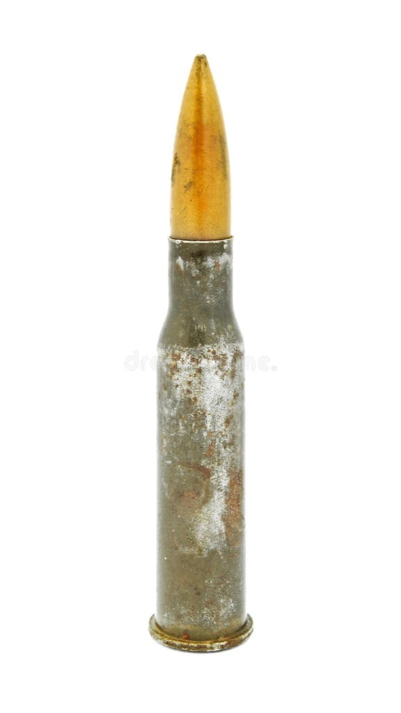 Old bullet stock image. Image of projectile, ammunition - 14545247