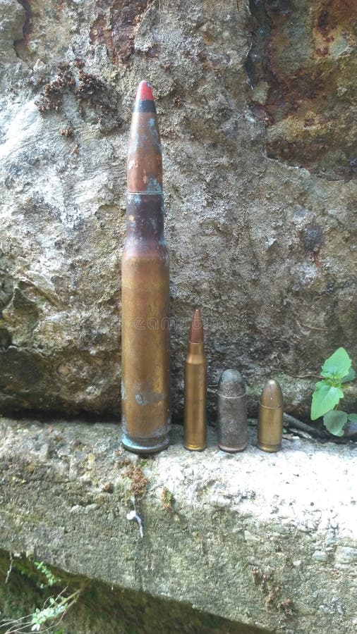 Old bullet stock image. Image of lighting, geology, military - 229311537