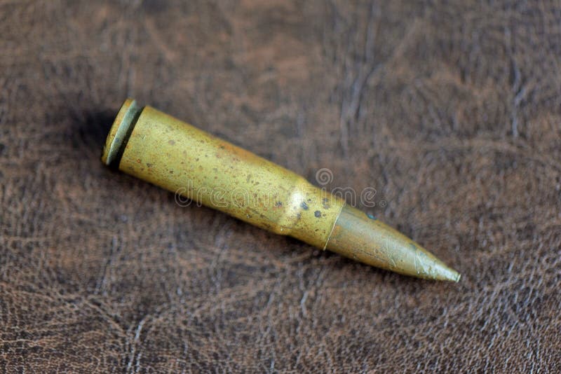 Old bullet stock image. Image of brass, metal, handgun - 50825825