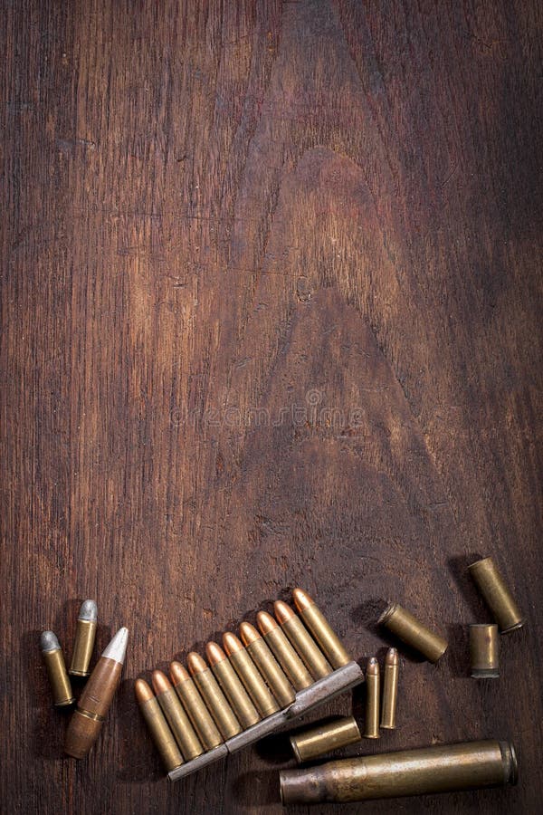 Old Bullets stock photo. Image of metal, brass, shell - 66620758