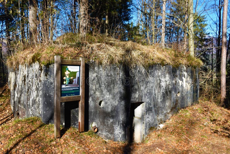 Old Bunker at the Rupnik Defensive Line Stock Photo - Image of fort ...