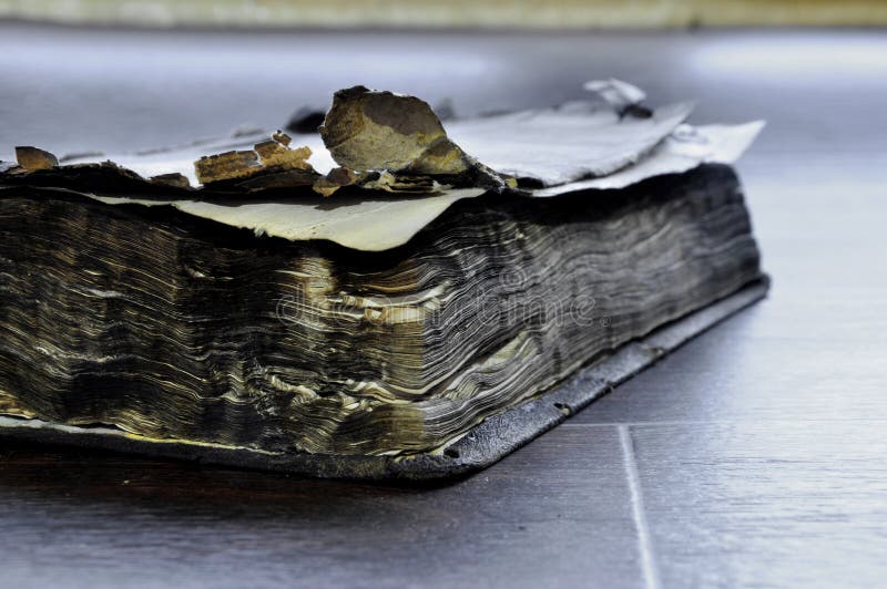 Old Book Cover Vintage Texture Isolated Black Background Ancient ...