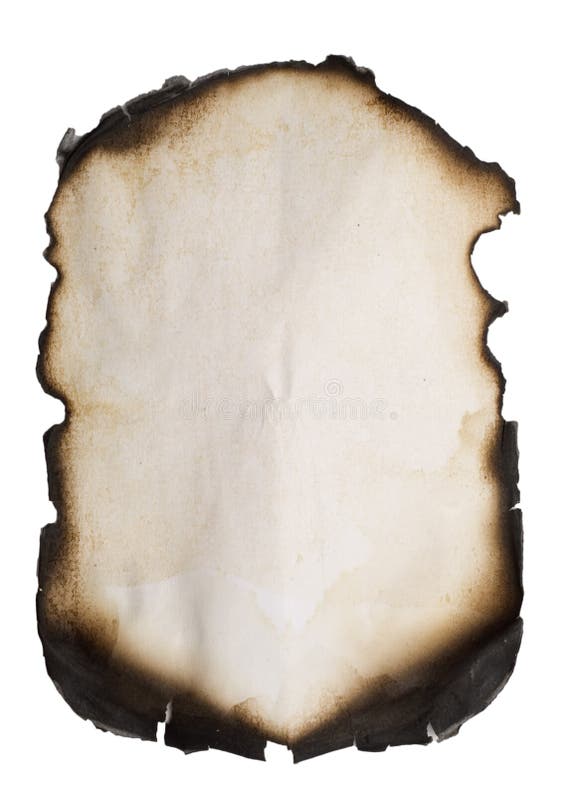 Old burnt edge paper stock photo. Image of book, layer - 4861778