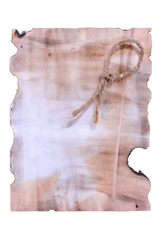 Old burnt paper stock image. Image of paper, poster, rusty - 12963227