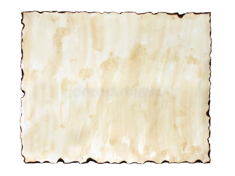 Old Burnt Paper stock image. Image of scorch, scorched - 32248395