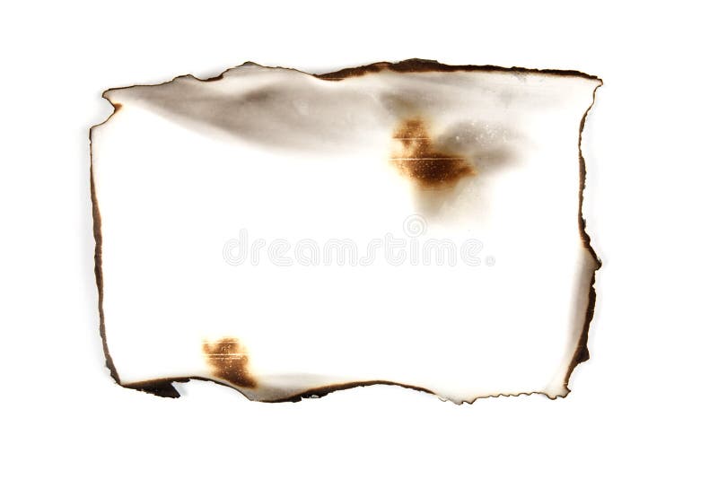 Old burnt paper stock image. Image of vignette, scroll - 149608079