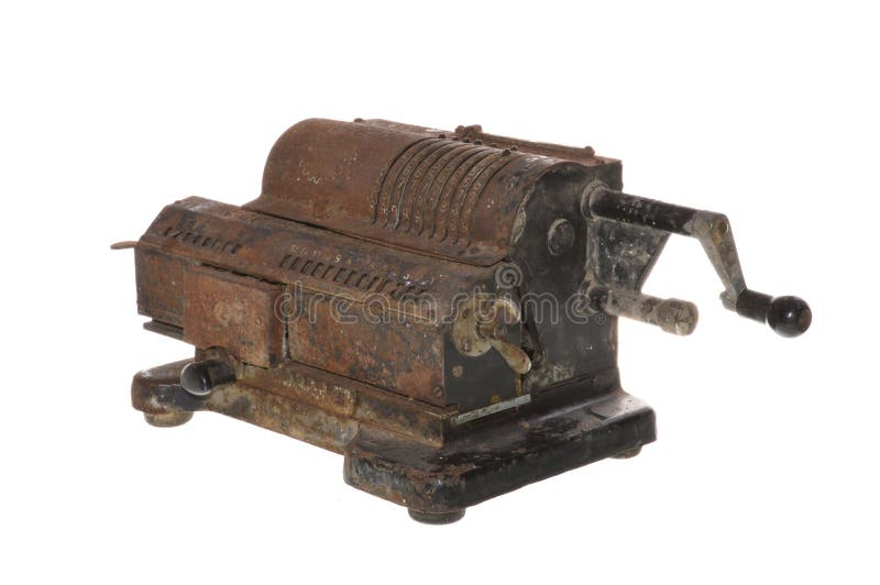 Old Calculating Machine, or Mechanical Calculator at Science Museum in ...