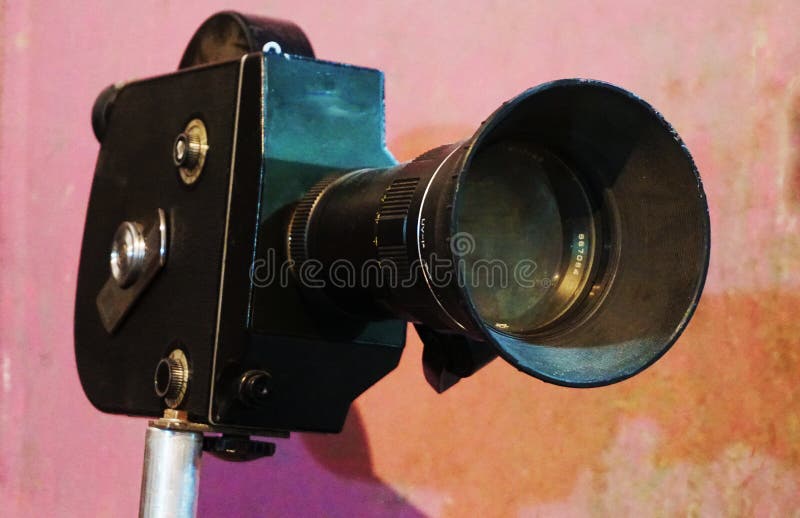 Old camcorder stock image. Image of hollywood, vintage - 211851653