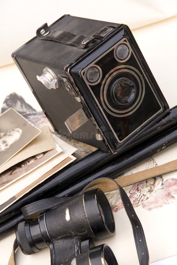 Old Camera stock image. Image of brown, antique, room - 13128021
