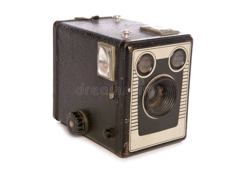 Old camera stock image. Image of isolated, equipment - 15949335