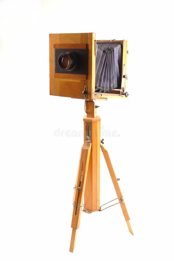 Very Old Camera stock photo. Image of retro, tripod, camera - 8045592
