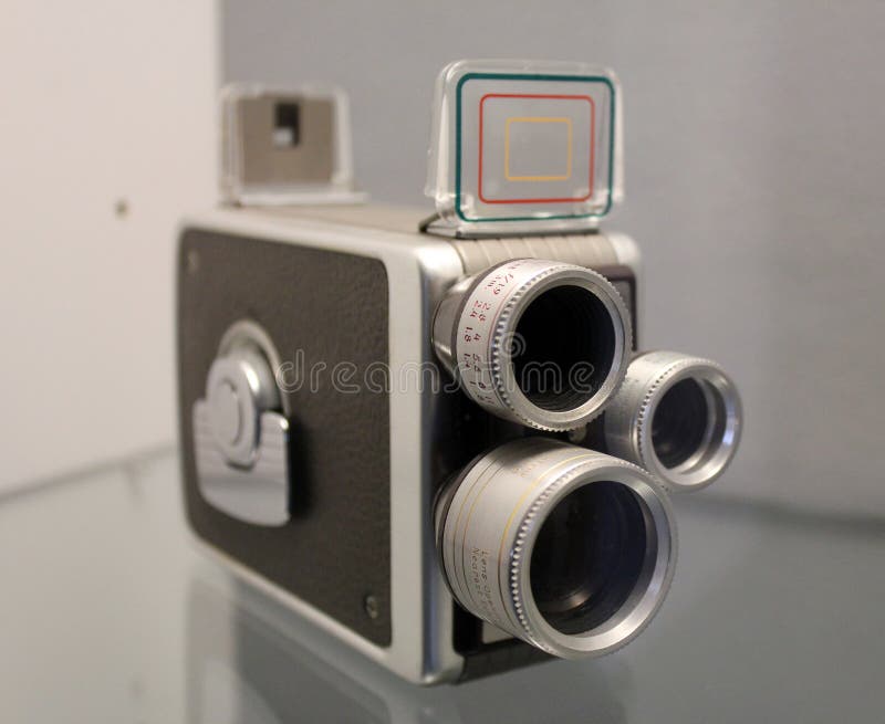 Old camera stock image. Image of close, lens, hollywood - 21022619