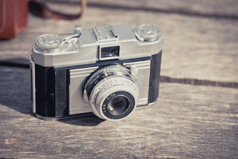 Old camera stock image. Image of technology, vintage - 23641485
