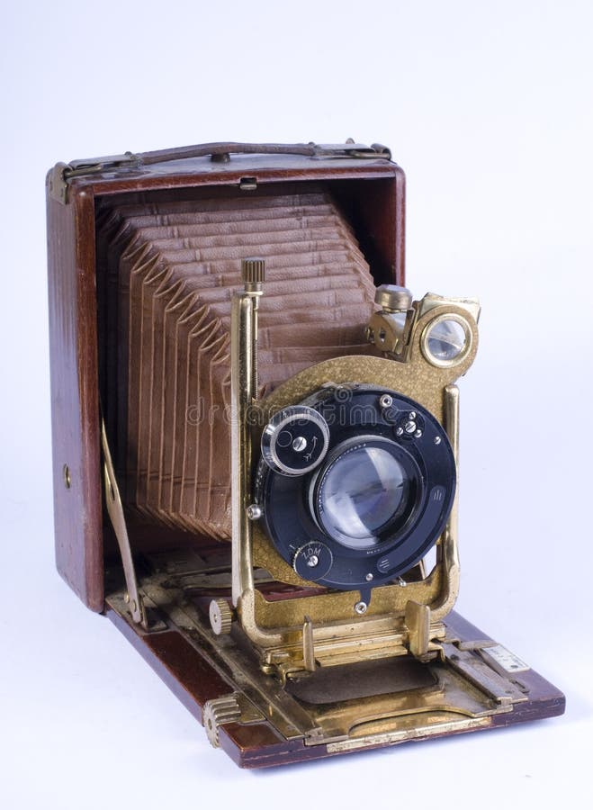 Old camera stock image. Image of large, analog, film - 23658427