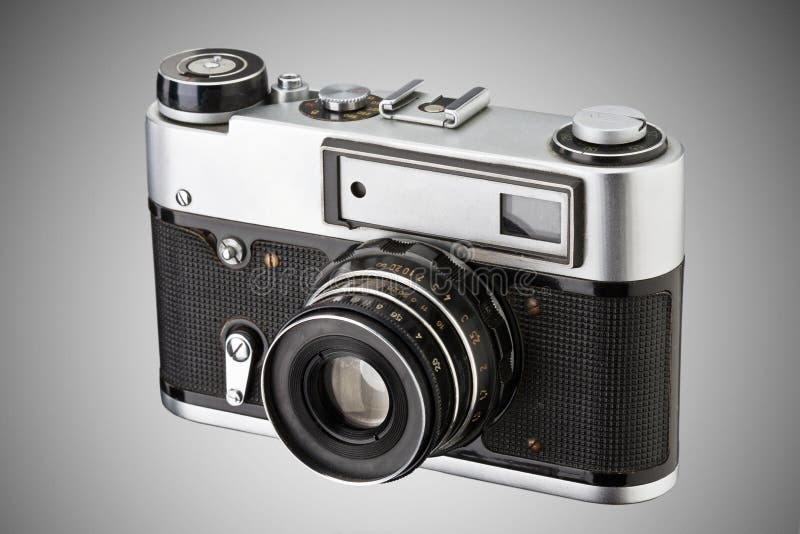 Old Camera stock image. Image of obsolete, lens, 1980 - 24655665
