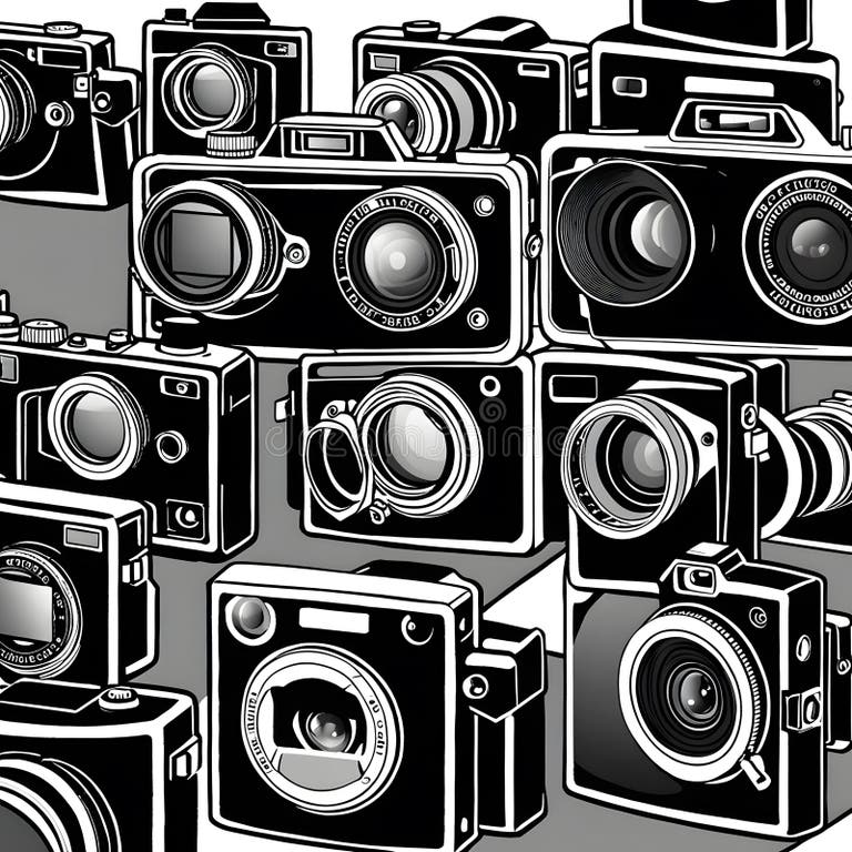 Old Camera Ai Stock Illustrations – 12,206 Old Camera Ai Stock ...