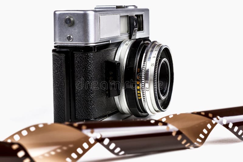 Old Camera with Film stock photo. Image of film, format - 68612904
