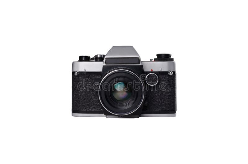 Old camera stock image. Image of single, mirror, lens - 84211683