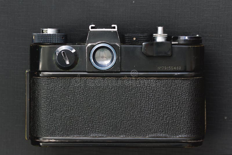 Old Camera Film on a Textured Background Stock Photo - Image of studio ...