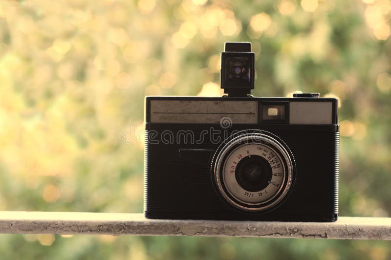 Old camera stock photo. Image of film, colour, format - 74692090