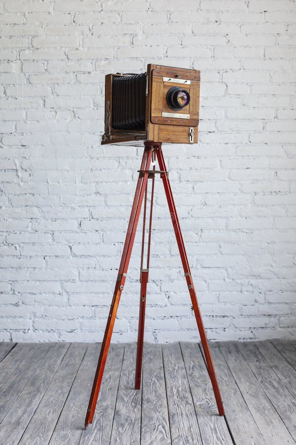 Old camera stock photo. Image of brick, photograph, equipment - 152590892
