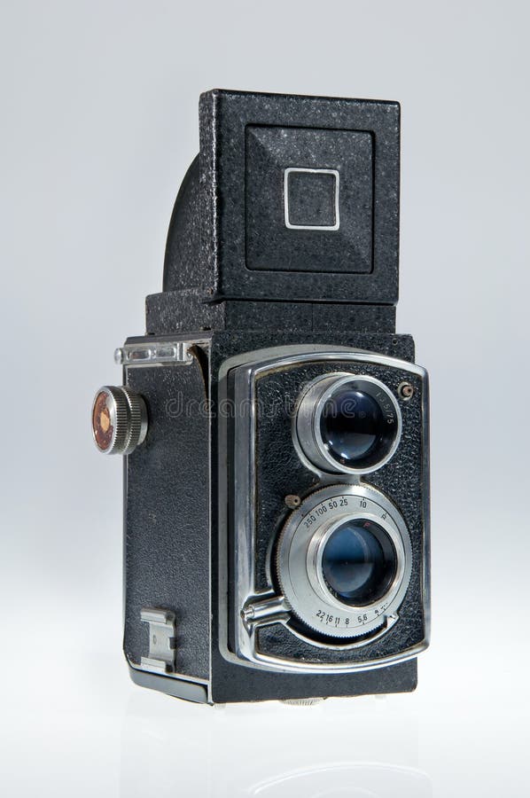 Old camera open stock image. Image of glass, museum, digital - 20603177