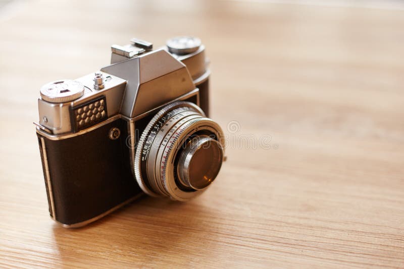 Old camera stock image. Image of slide, photocamera, revival - 59231471