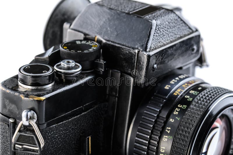 Old camera stock image. Image of equipment, occupation - 33990949