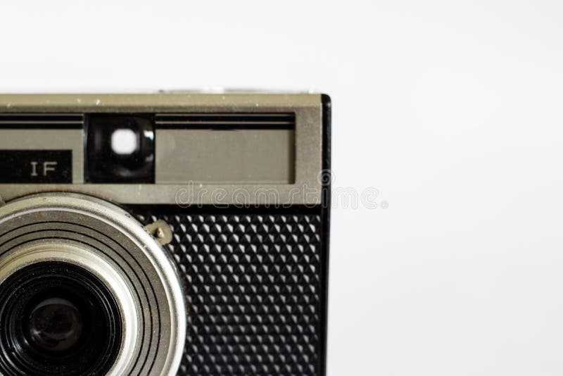 An old camera of the 60s stock photo. Image of technology - 186655240